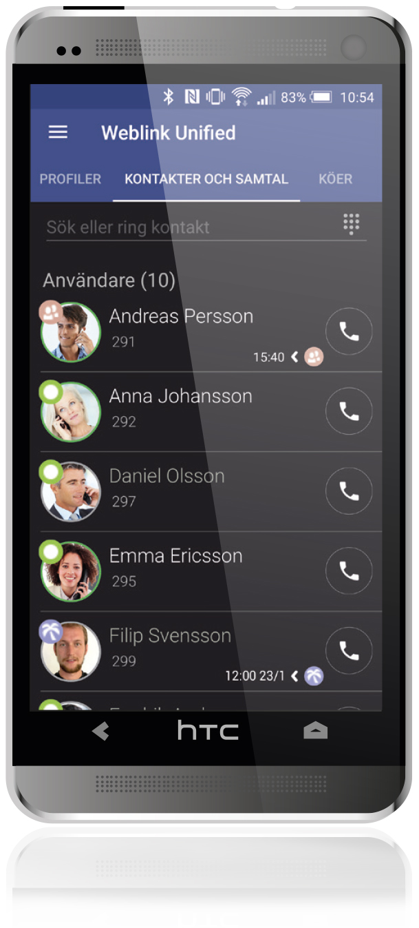 Weblink Mobile – Winbergs Telekommunikation
